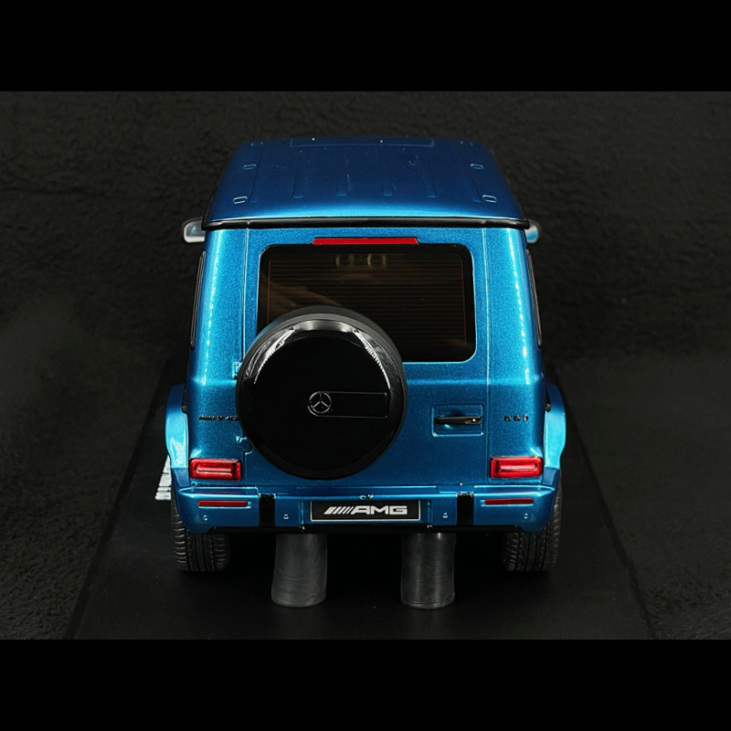 Mercedes-Benz G63 AMG 2024 Hyper Blue 1/18 GT Spirit GT925