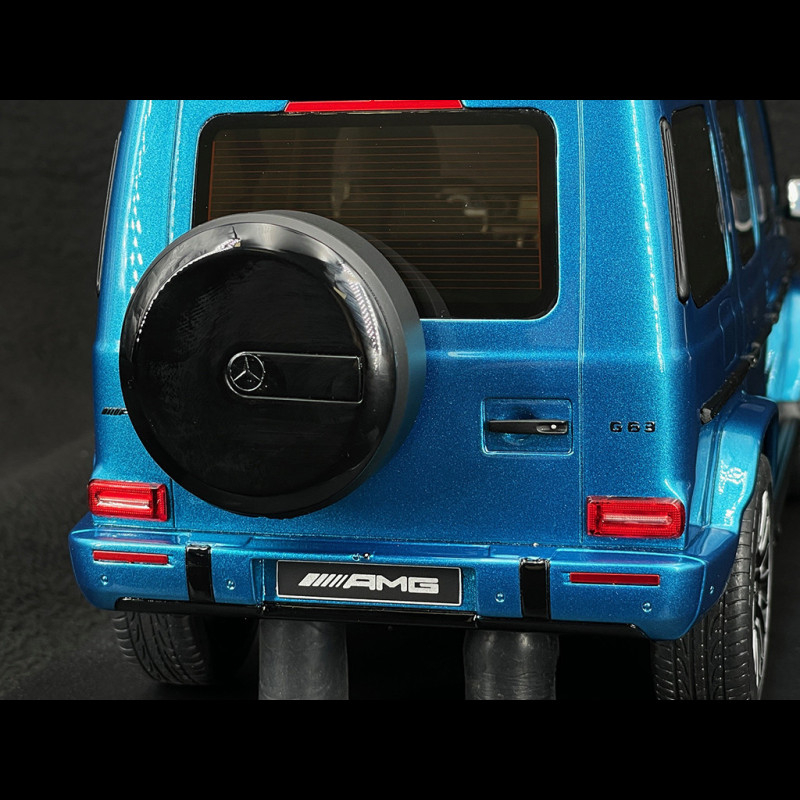 Mercedes-Benz G63 AMG 2024 Hyper Blue 1/18 GT Spirit GT925