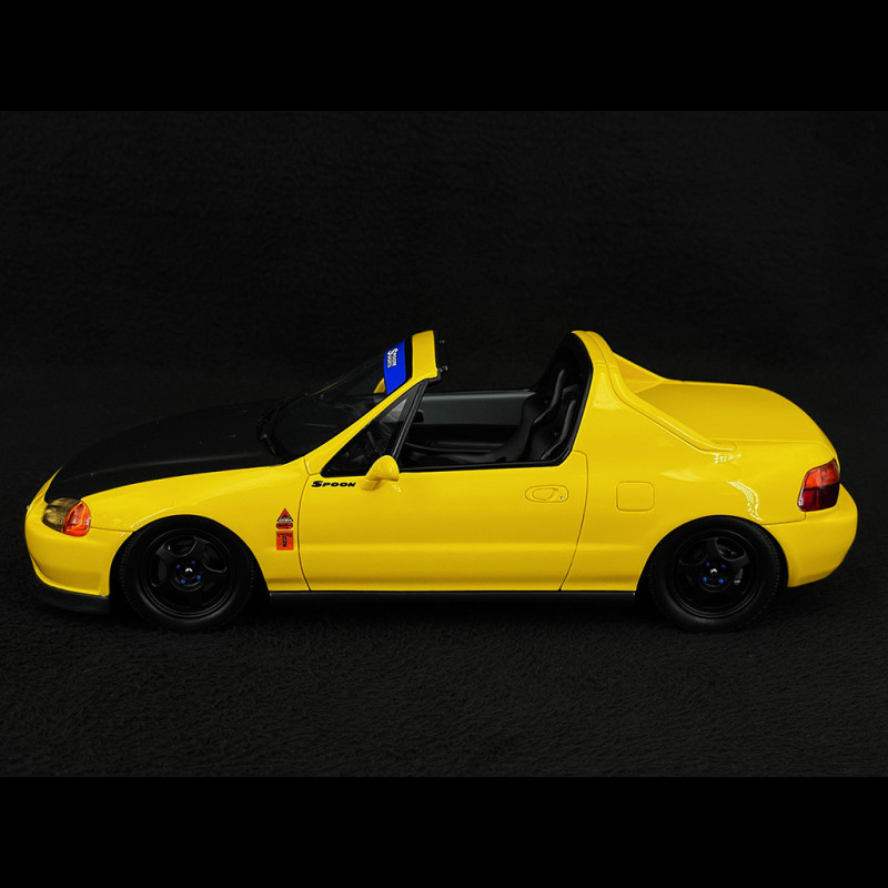 Honda Civic Del Sol Spoon Phoenix 1996 Jaune 1/18 Ottomobile OT1154