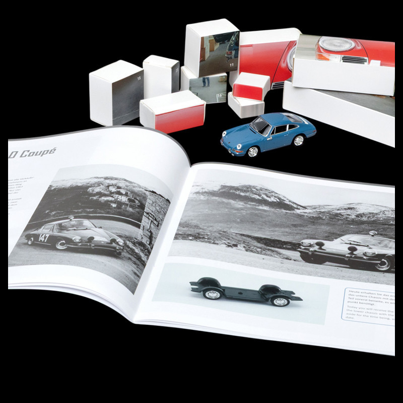 Porsche 911 Advent Calendar Typ 901 1963 Blau Emailliert 1/43 Franzis 67664