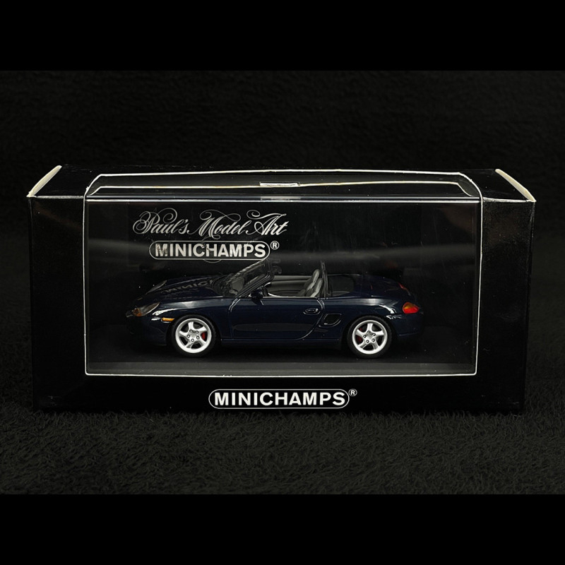 Porsche Boxster S Type 986 1999 Ocean Blue 1/43 Minichamps 430068031