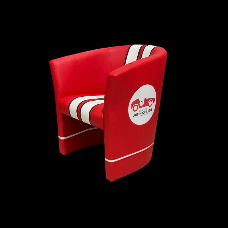Tub Chair Racing Inside L'Agence Automobilère Red