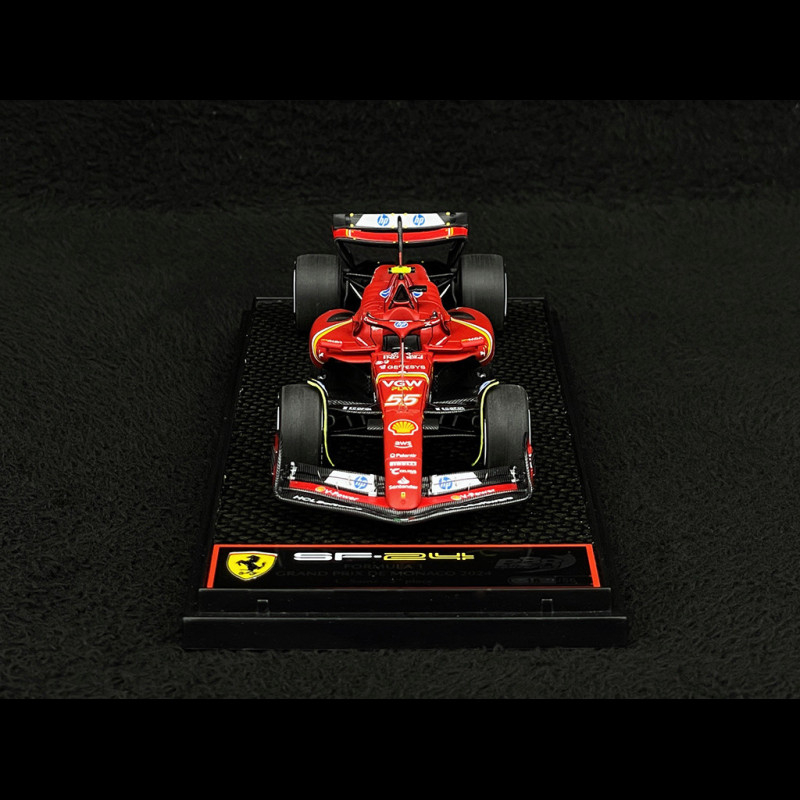 Carlos Sainz Ferrari SF24 n° 55 3rd GP Monaco F1 2024 1/43 BBR Models ...