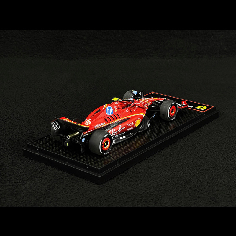 Carlos Sainz Ferrari SF24 n° 55 3. GP Monaco F1 2024 1/43 BBR Models ...