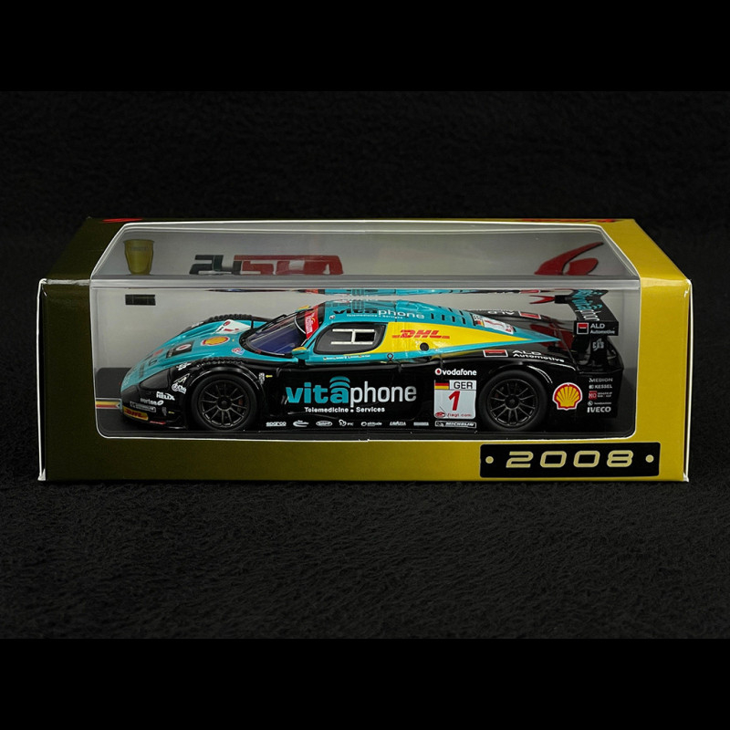 Maserati MC12 GT1 n° 1 Winner 24h Spa 2008 1/43 Spark 43SPA2008