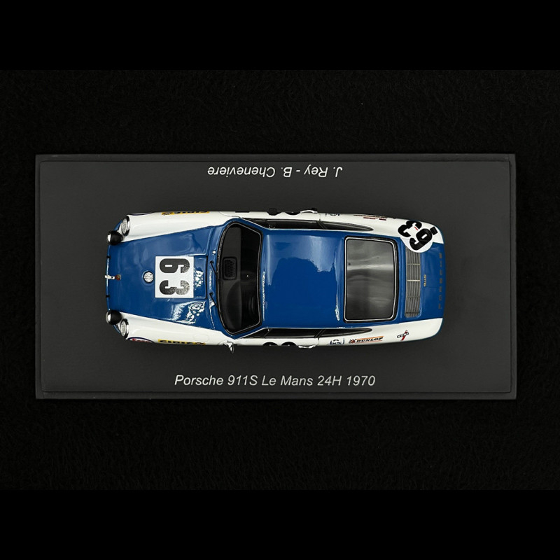 Porsche 911 S n° 63 24h Le Mans 1970 1/43 Spark S9759