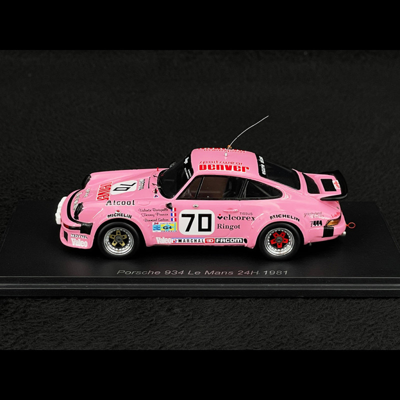 Porsche 934 Turbo n° 70 Winner 24h Le Mans 1981 1/43 Spark S9846