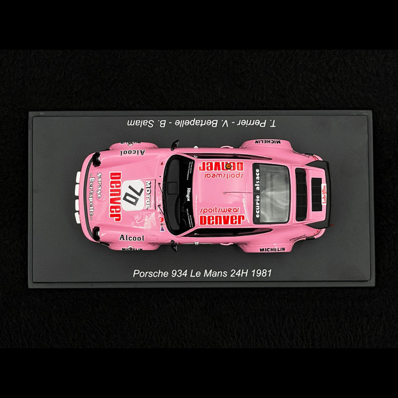 Porsche 934 Turbo n° 70 Winner 24h Le Mans 1981 1/43 Spark S9846