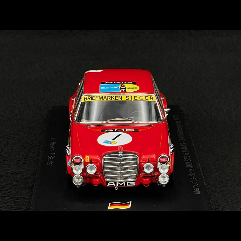 Mercedes-Benz 300 SEL 6.8 AMG n° 1 24h Nürburgring 1972 1/43 Spark SG940