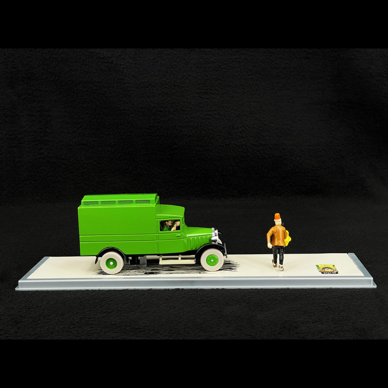 Tintin Le Fourgon Cellulaire - Le Sceptre d'Ottokar - Vert 1/43 29105