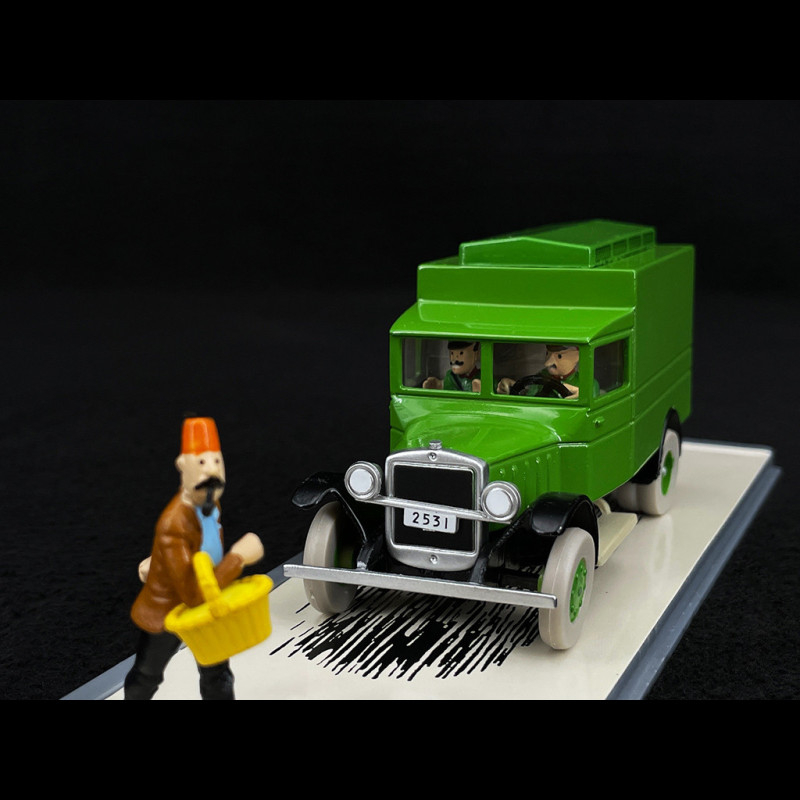 Tintin Le Fourgon Cellulaire - Le Sceptre d'Ottokar - Vert 1/43 29105