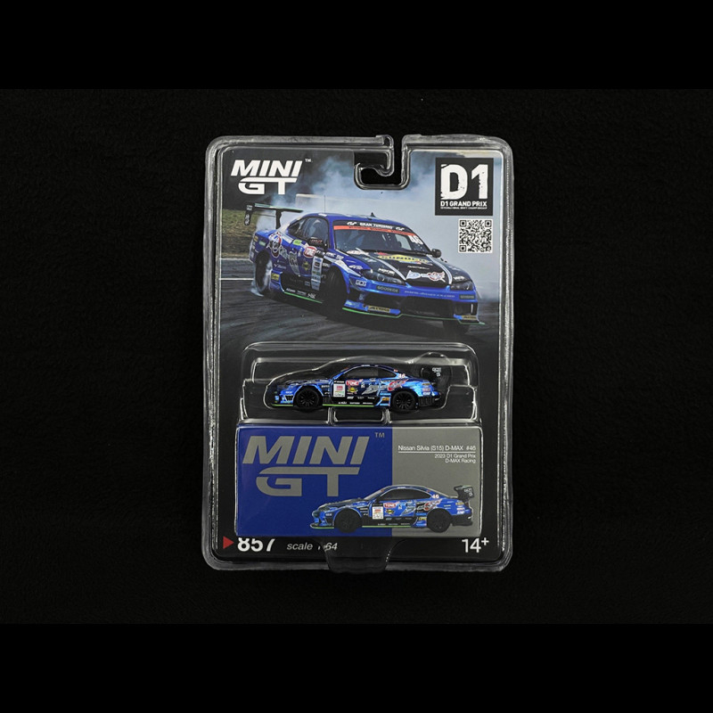 Nissan Silvia S15 n° 70 D-MAX Racing D1 Grand Prix 2023 1/64 Mini GT ...