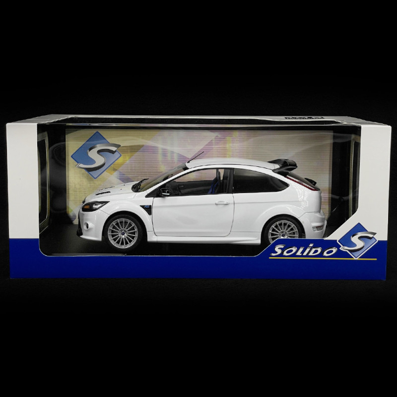 Ford Focus RS MK2 Pack RS Plus 2009 Frozen White 1/18 Solido S1813102