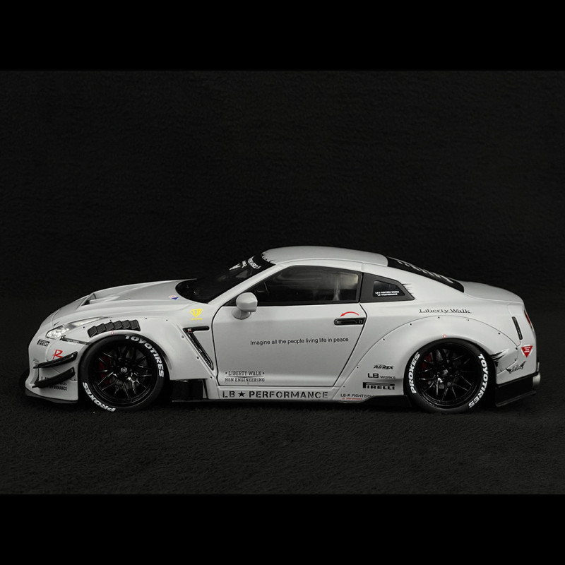 Nissan GT-R R35 W/Liberty Walk Body Kit 2.0 Fighter Livery Kato San ...