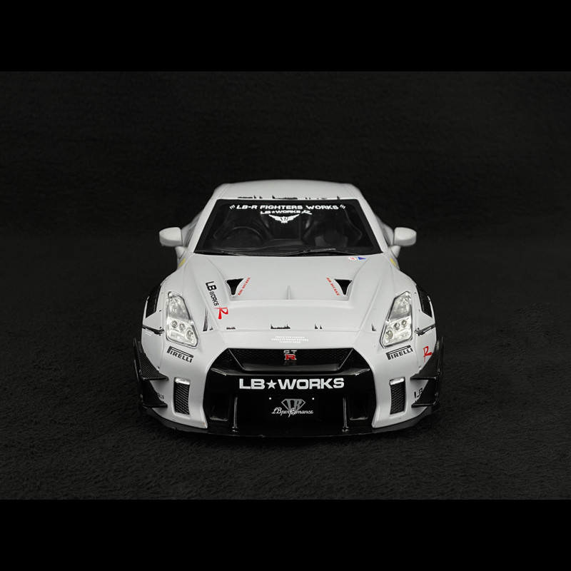 Nissan GT-R R35 W/Liberty Walk Body Kit 2.0 Fighter Livery Kato San ...