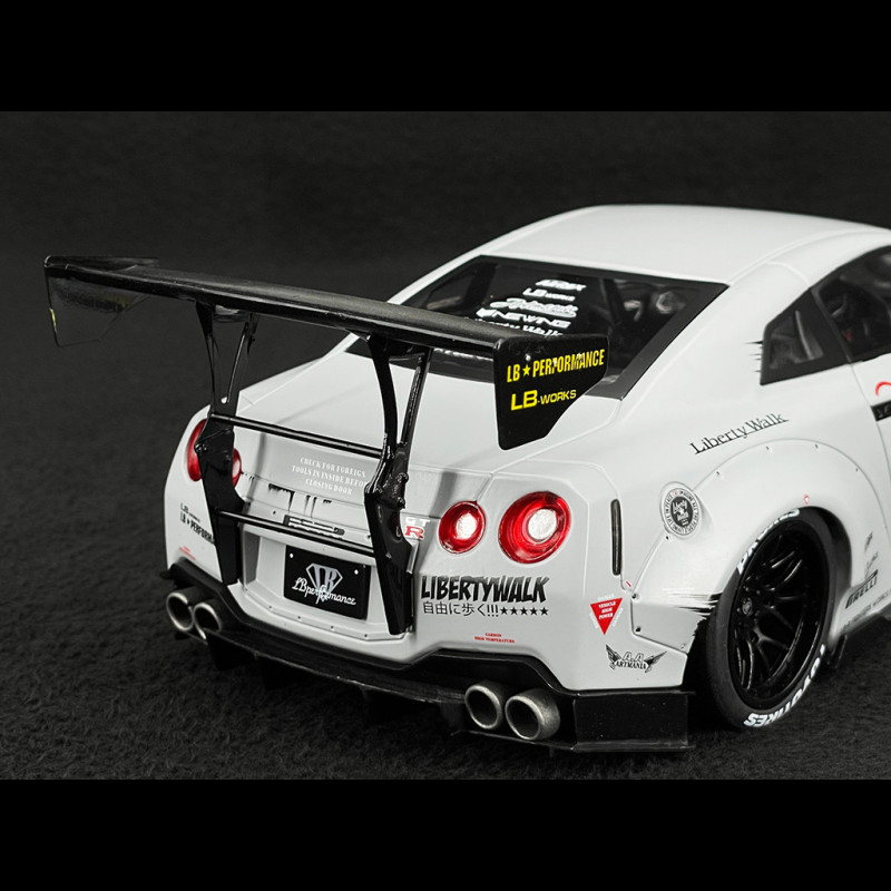 Nissan GT-R R35 W/Liberty Walk Body Kit 2.0 Fighter Livery Kato San ...