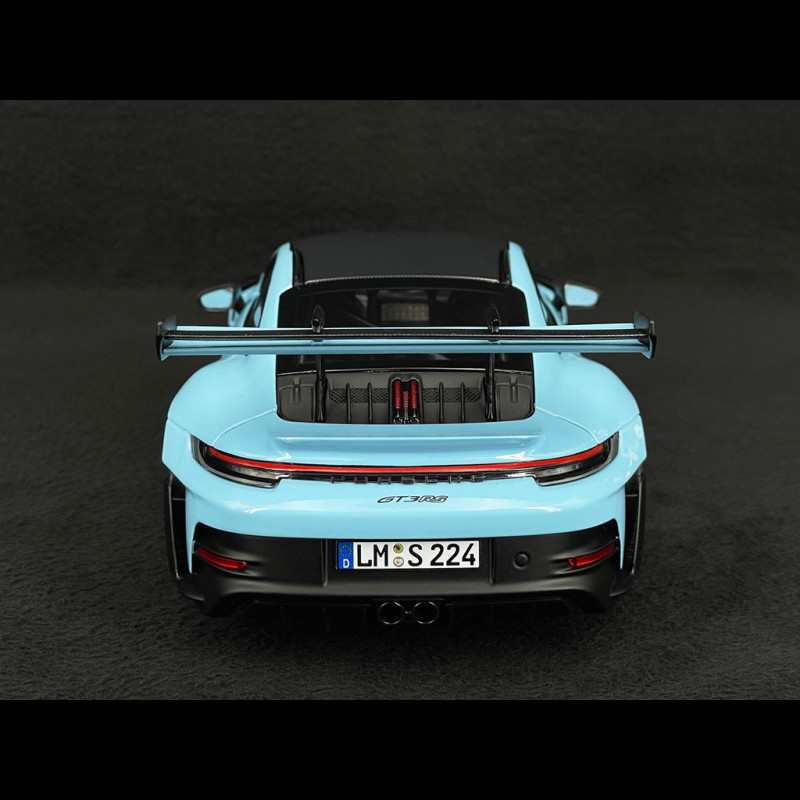 Porsche 911 GT3 RS Type 992 2022 Weissach Package Gulf Blue 1/18 Norev ...