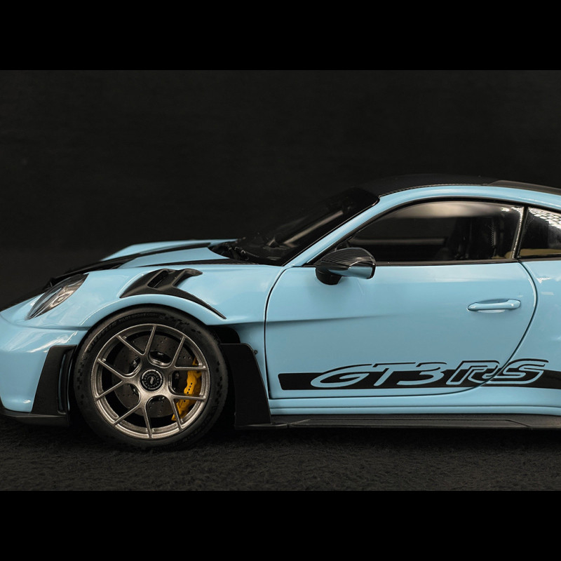 Porsche 911 GT3 RS Type 992 2022 Weissach Package Gulf Blue 1/18 Norev ...