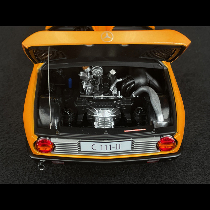 Mercedes-Benz C 111/II 1970 White Autumn Bronze 1/18 Norev 183050
