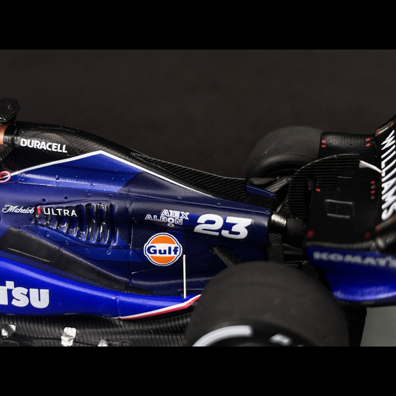 Alex Albon Williams Racing FW46 n° 23 100th Race USA GP F1 2024 1/43 ...