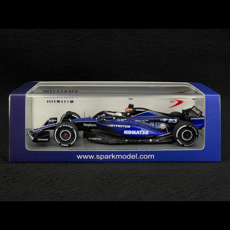Alex Albon Williams Racing FW46 n° 23 100th Race USA GP F1 2024 1/43 ...