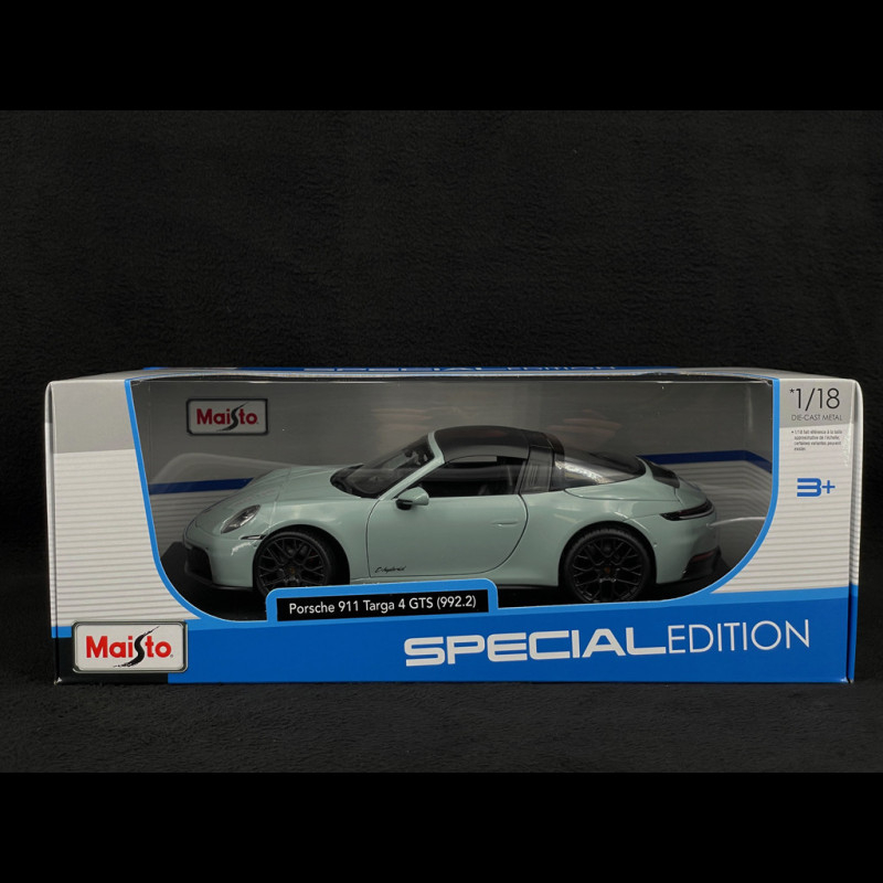 Porsche 911 Targa 4 GTS Hybrid Typ 922.2 2026 Shadegreen 1/18 Maisto M31470