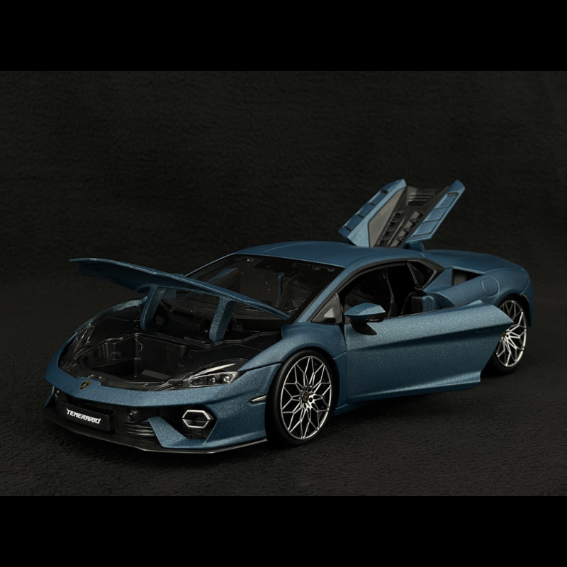 Lamborghini Temerario 2025 Matt Blue 1/18 Bburago 11052B