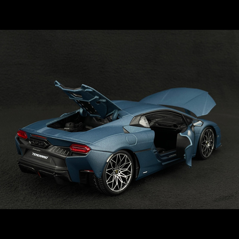 Lamborghini Temerario 2025 Matt Blue 1/18 Bburago 11052B