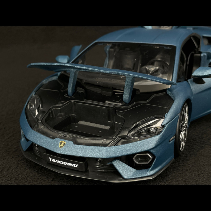 Lamborghini Temerario 2025 Matt Blue 1/18 Bburago 11052B