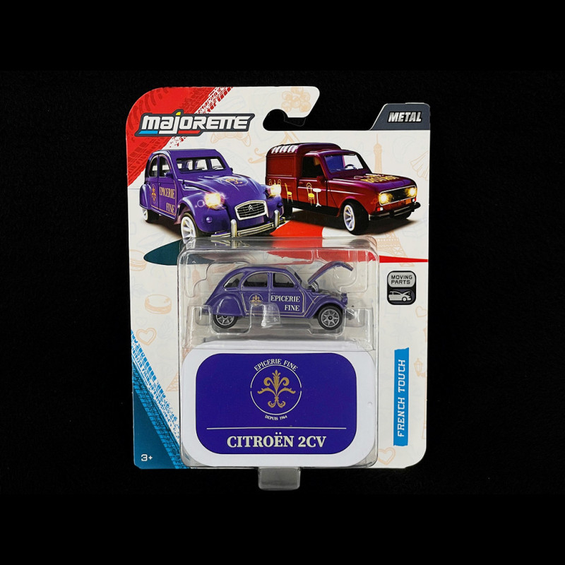 Citroën 2CV French Touch Purple 1/59 Majorette 8502101002SMO