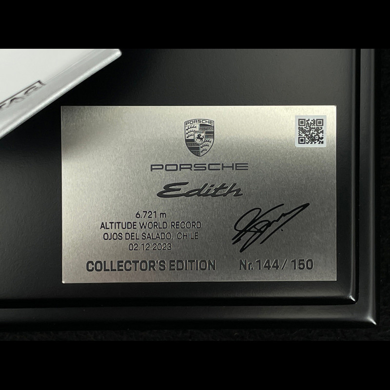 Porsche 911 Type 992 Edith Altitude Record Chile 2023 Romain Dumas With ...
