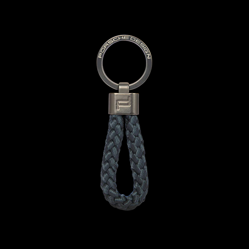 Porsche Design Keyring Nylon Cord Dark Blue 4056487085531