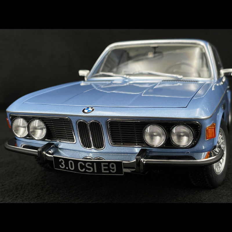 BMW 3.0 CSI E9 With Alpina Rims 1971 Metallic Light Blue 1/12 KK Scale ...