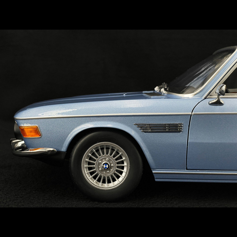 BMW 3.0 CSI E9 With Alpina Rims 1971 Metallic Light Blue 1/12 KK Scale ...