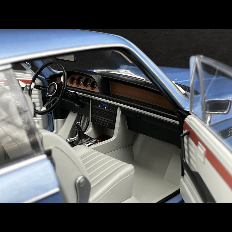 BMW 3.0 CSI E9 With Alpina Rims 1971 Metallic Light Blue 1/12 KK Scale ...