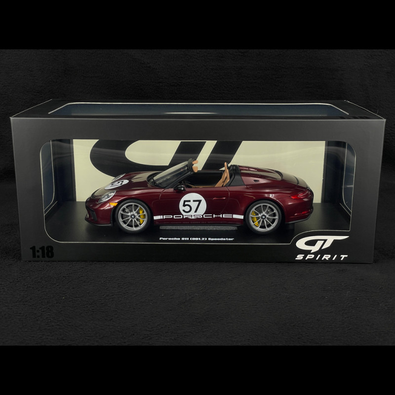 Porsche 911 Speedster Heritage Type 991.2 n° 57 2019 Cherry Red 1/18 GT ...