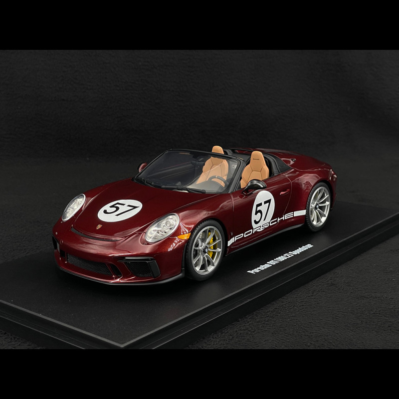Porsche 911 Speedster Heritage Typ 991.2 n° 57 2019 Kirschrot 1/18 GT ...