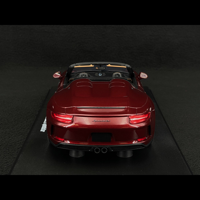 Porsche 911 Speedster Heritage Type 991.2 n° 57 2019 Cherry Red 1/18 GT ...