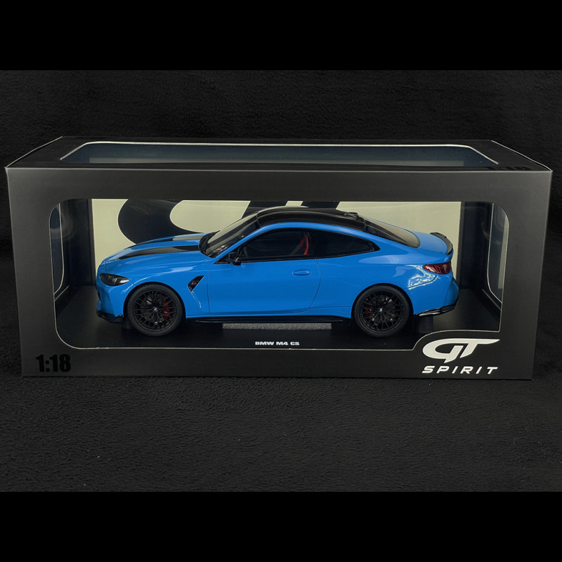 BMW M4 CS 2024 Riviera Blue 1/18 GT Spirit GT511