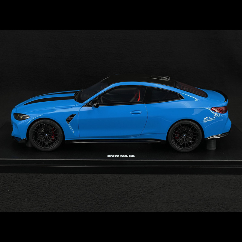 BMW M4 CS 2024 Riviera Blue 1/18 GT Spirit GT511