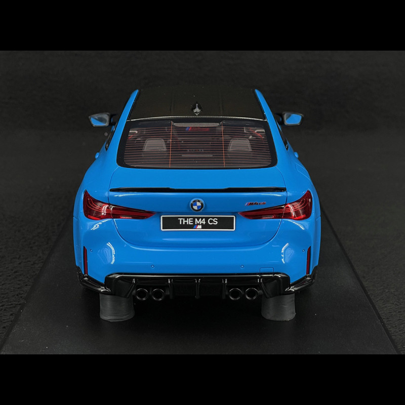 BMW M4 CS 2024 Riviera Blue 1/18 GT Spirit GT511