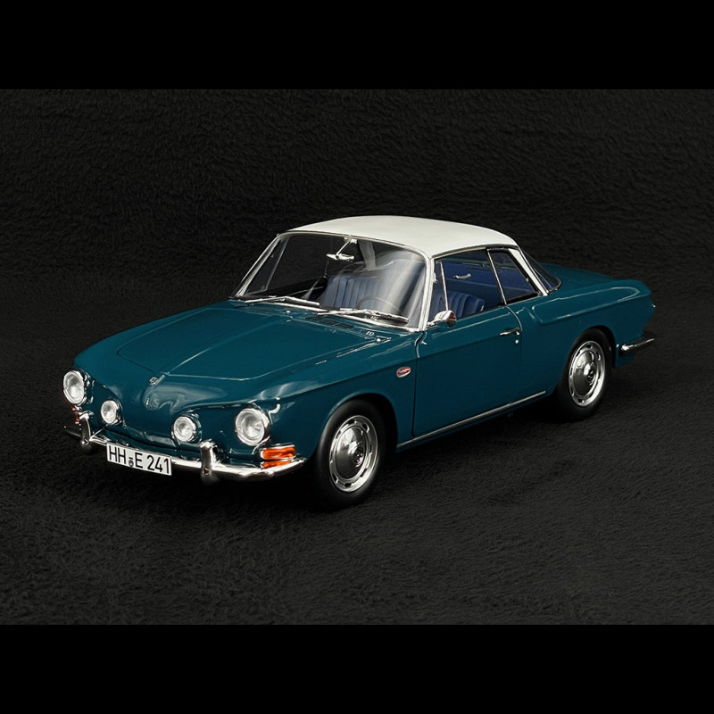Volkswagen Karmann Ghia Type 34 Coupe 1961 Bleu Mer 1/18 Norev 188646