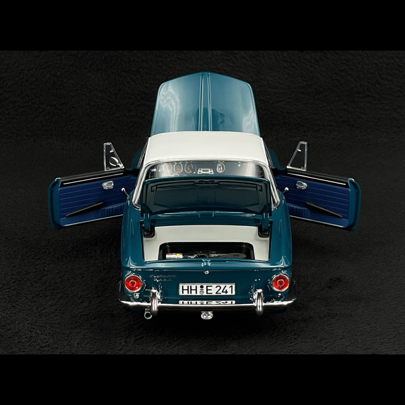 Volkswagen Karmann Ghia Type 34 Coupe 1961 Sea Blue 1/18 Norev 188646