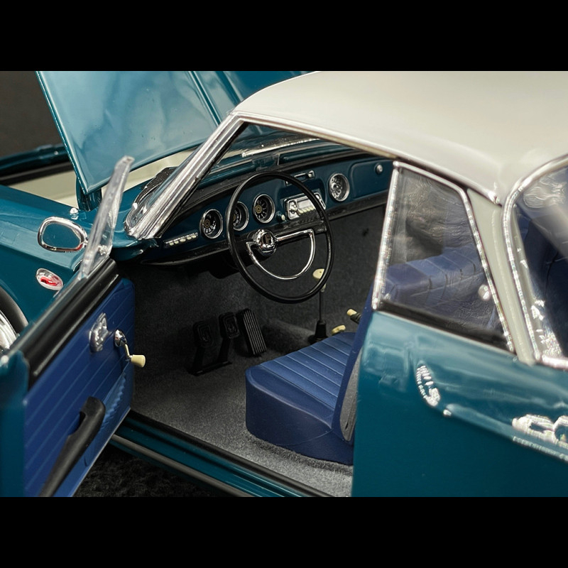 Volkswagen Karmann Ghia Type 34 Coupe 1961 Sea Blue 1/18 Norev 188646