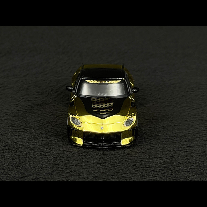 Nissan Z400 Veilside FFZ400 2024 Gold Chrome 1/64 Mini GT MGT00985-L