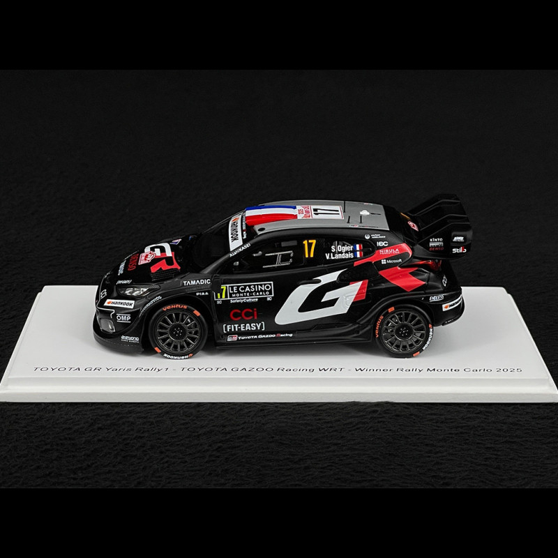 Sebastien Ogier Toyota GR Yaris Rally1 n° 17 Vainqueur Rallye Monte ...