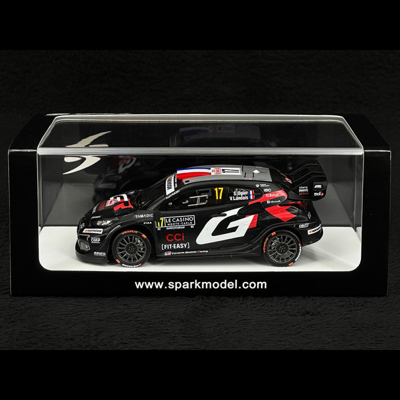 Sébastien Ogier Toyota GR Yaris Rally1 n° 17 Winner Monte Carlo Rally ...