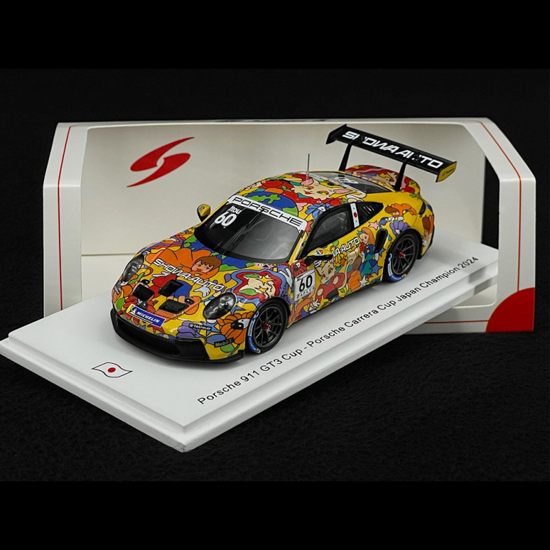 Porsche 911 GT3 Cup n° 60 Vainqueur Porsche Carrera Cup Japon 2024 1/43 ...
