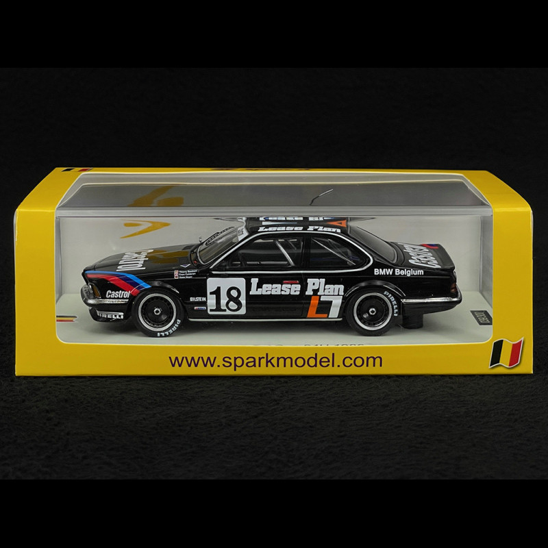 BMW 635 Csi n° 18 24h Spa 1986 1/43 Spark SB669