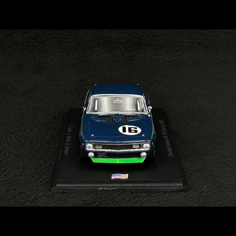 Chevrolet Camaro n° 16 2nd 12h Sebring 1968 1/43 Spark US246